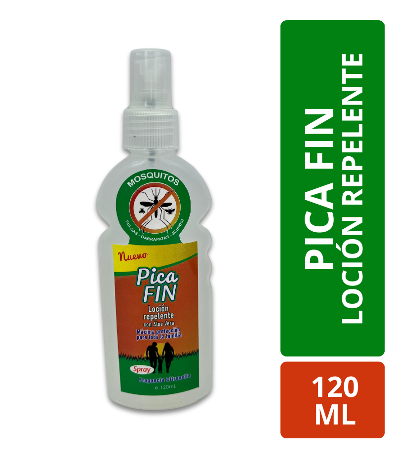 LOCIÓN REPELENTE PICA FIN – COMERCIALIZADORA NISSI
